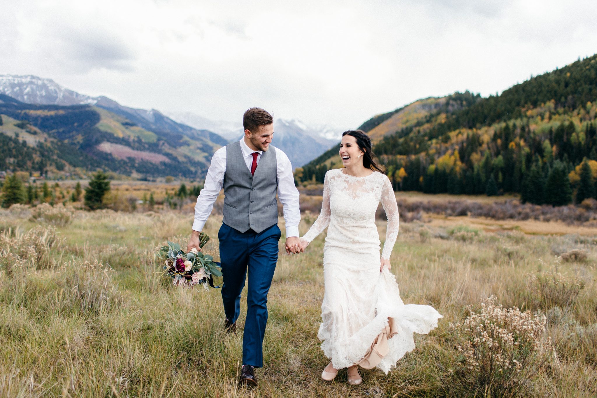 Rachel & Alex’s Mountain Wedding at San Sophia Overlook in Telluride ...